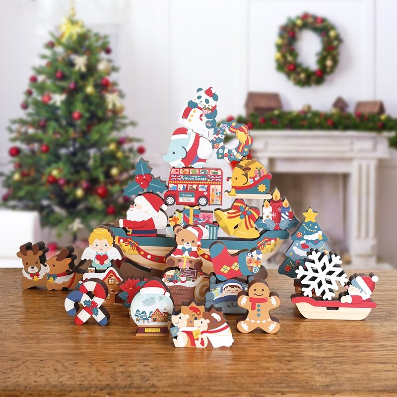 Christmas Tsumutsumu - 設計館 nine-d 寶寶/兒童玩具/玩偶 - Pinkoi