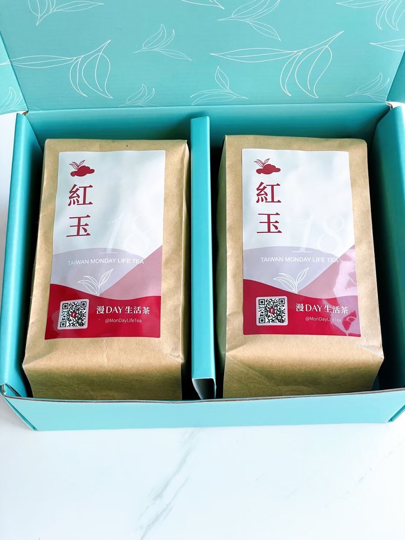 Man DAY Life Tea Sun Moon Lake Red Jade Black Tea EliteBox Gift Box Tea 150g*2 Customized Gift ...