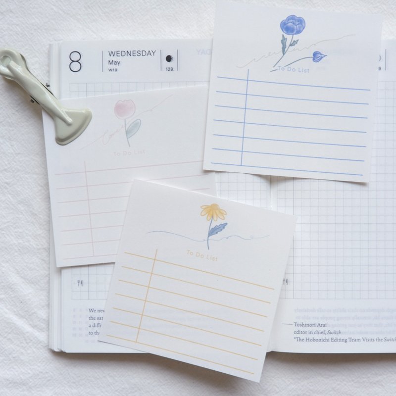 to.do.list 方形便簽 8×8cm 30張 - 設計館 HJSSSTUDIO 便條紙/便利貼 - Pinkoi