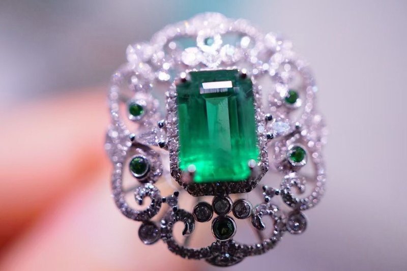 Taipei Aussie jewelry emerald ring ring 1.95 carats - สตูดิโอ เครื่องประดับออสซี่ไทเป ปรับแต่ง ...