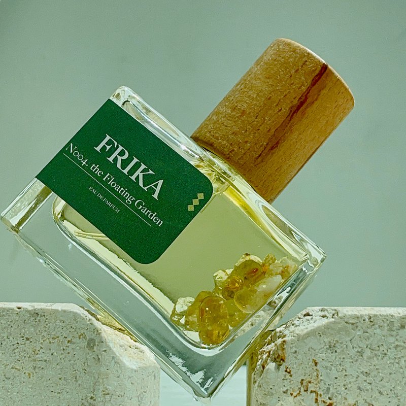 NO.004 the Floating Garden大黃雪松水晶能量香水 - 設計館 FRIKA Nature Collection 香水/香膏 - Pinkoi