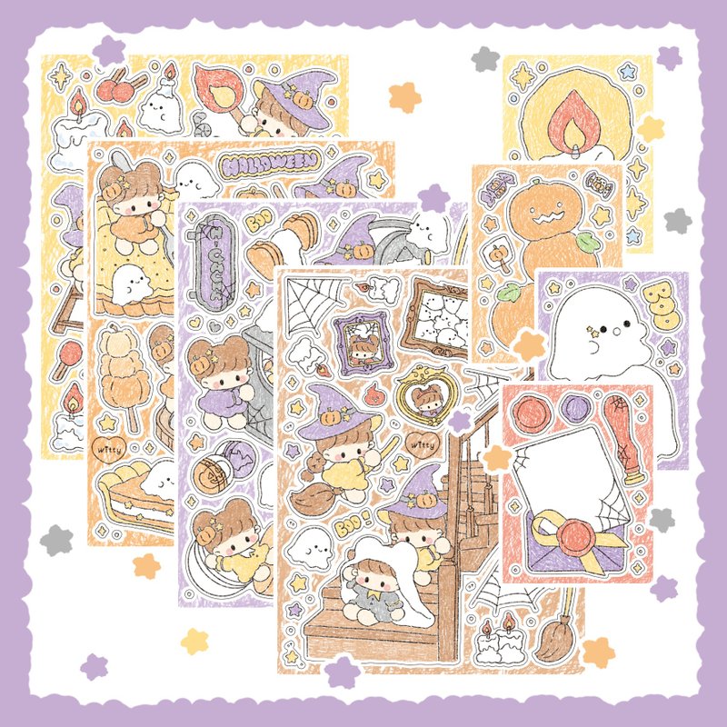 halloween series - 設計館 sweety witty (cotton_danchoo) 貼紙 - Pinkoi