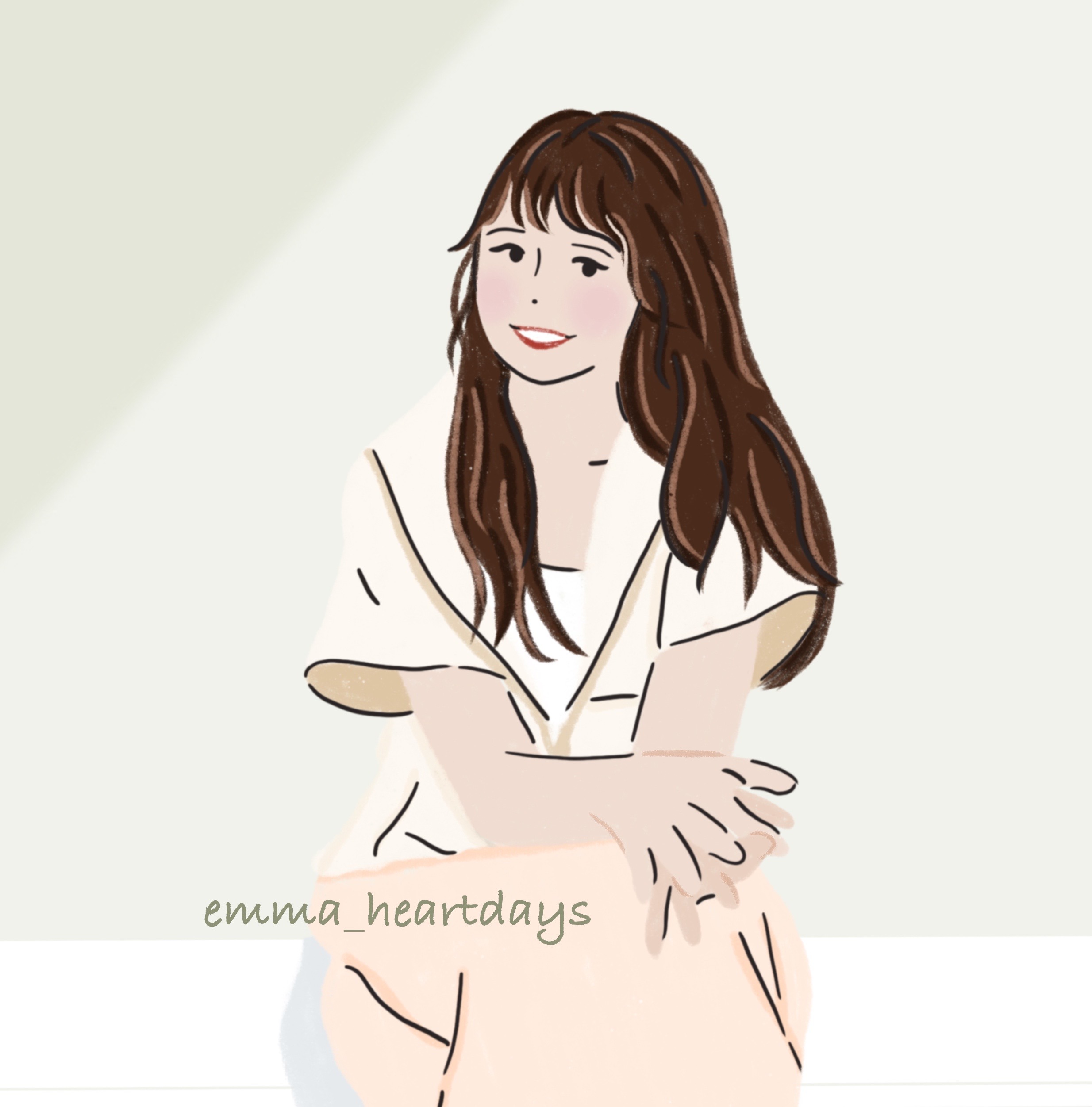 Emma Studio | 可愛Q版人像繪圖 風格似顏繪 寶寶手繪貼圖 寵物手繪貼圖 - 官方線上商店 | Pinkoi 全系列好評上架中