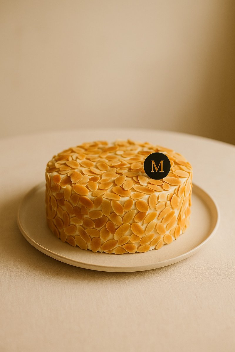 6吋輕雪杏仁奶霜蛋糕 Light Snow Almond Cream Cake【慢節奏】 Misu｜蛋糕/甜點人氣榜 - Pinkoi