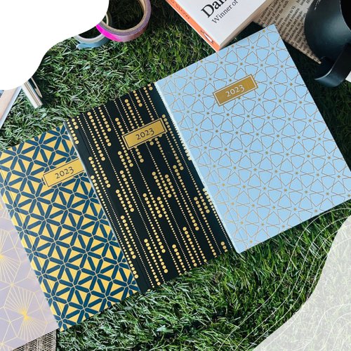 2023週計畫精裝手帳-璀璨金次方_共4款 - 設計館 EGO 筆記本/手帳 - Pinkoi
