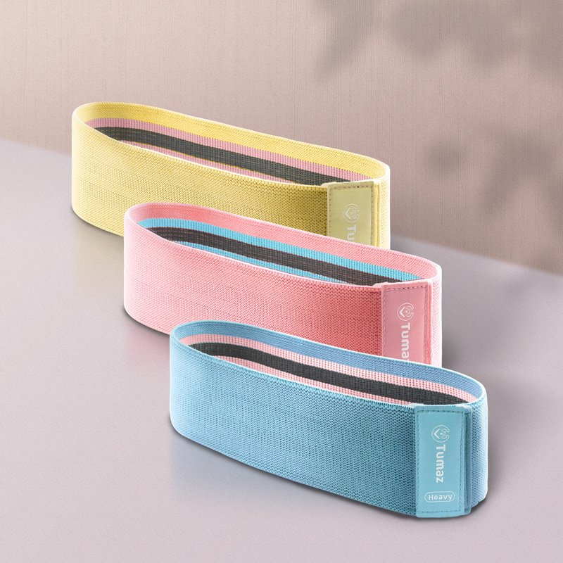 Pantone Resistance Band | Macaron | 3-in-1 set - Shop Tumaz Taiwan Fitness Equipment - Pinkoi