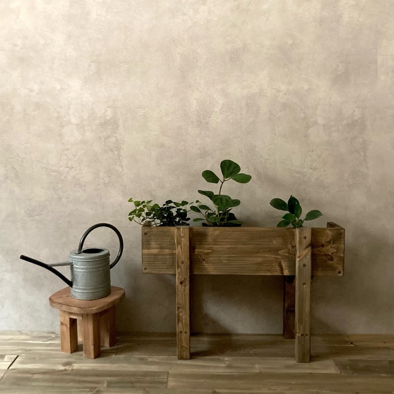 プランタースタンド 本棚 マガジンラック アンティーク調 シャビー スタイリッシュ 木製 タブレット収納棚 ディスプレイラック ダークブラウン achio-and-plus｜書架/書擋人氣榜 ...