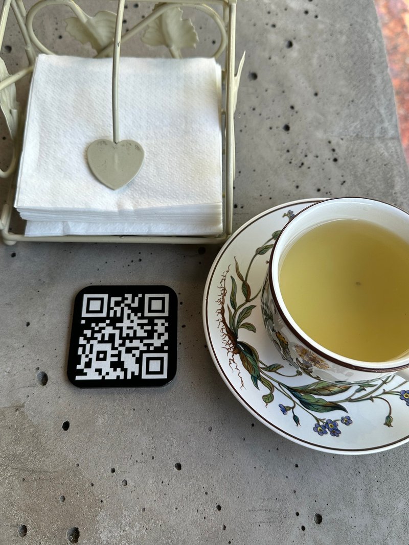 QR Code for bar menu, QR business card, Stainless steel qr sign ...