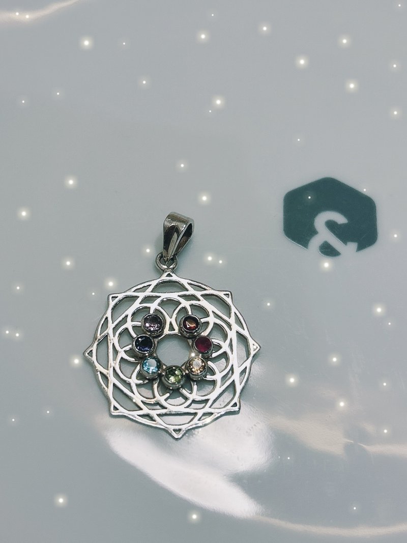 Sacred Geometry 7 Chakra Crystal Special Design - Shop superstar ...