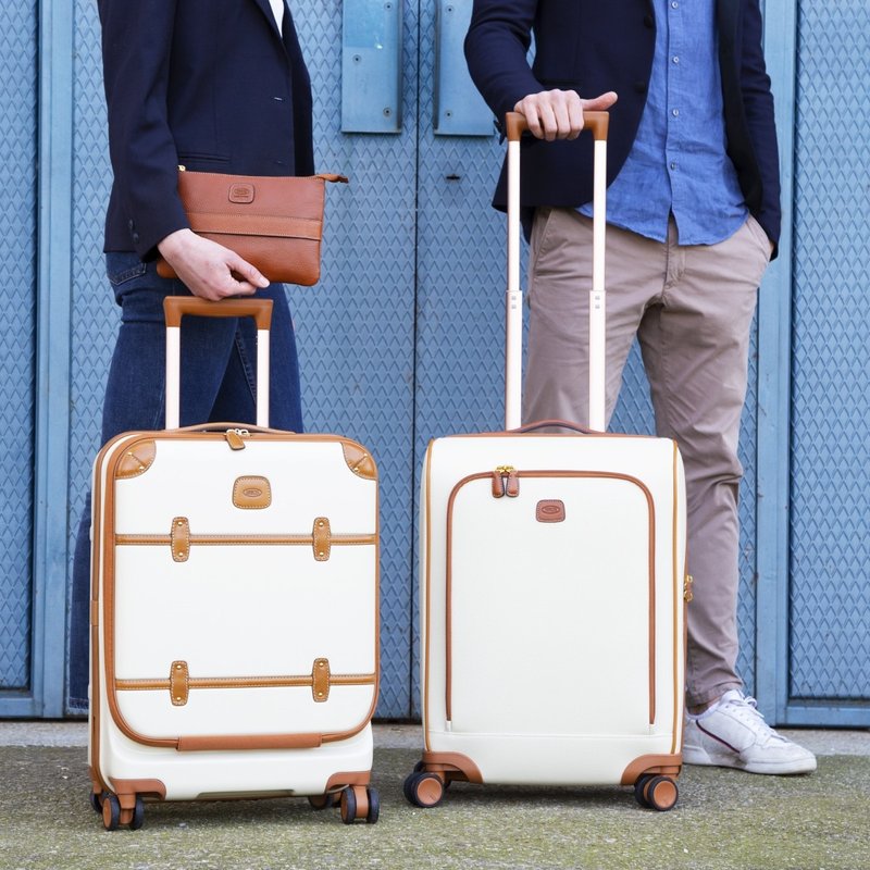 【BRIC'S】BELLAGIO 21吋 前開式 真皮防潑水登機箱 米白 BRIC'S 台灣總代理｜行李箱/旅行袋人氣榜 - Pinkoi