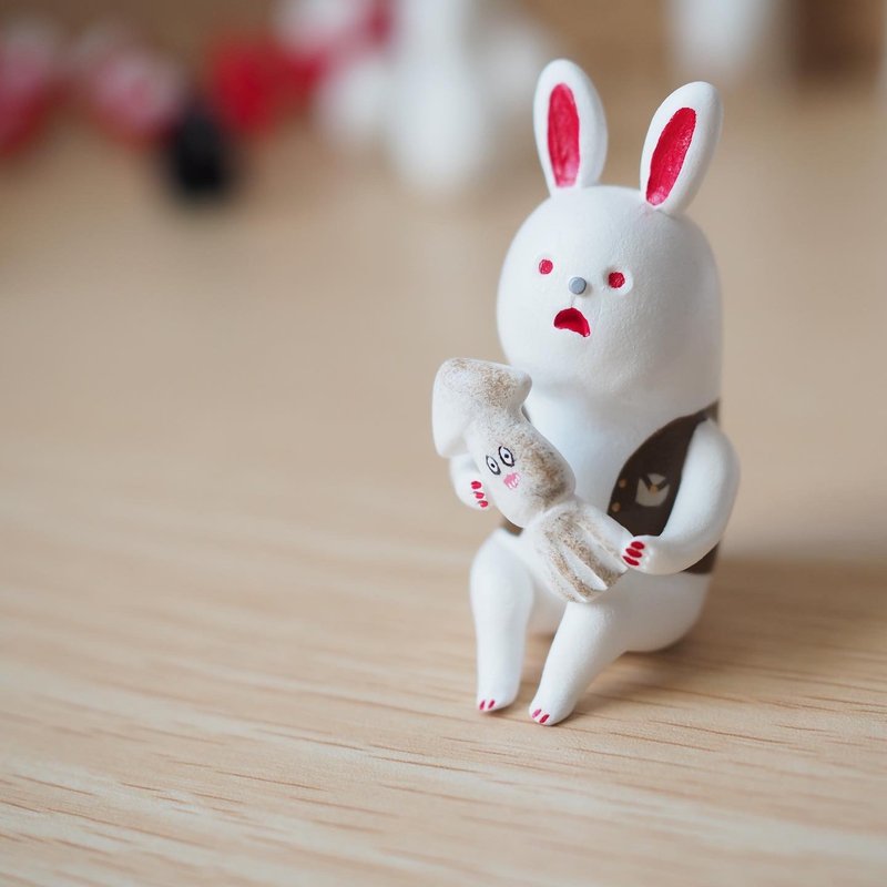 travel rabbit - 設計館 DOUBUTSU YOUKAI (ANIMAL YOKAI) 玩偶/公仔 - Pinkoi