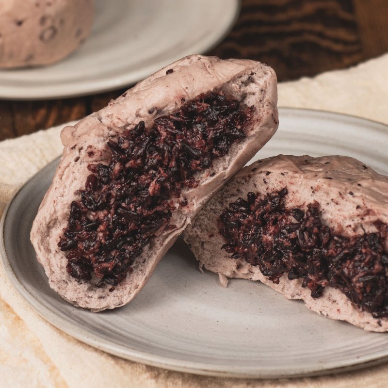 【Bangpin Rice】Coconut Purple Rice Bun (1 bag/4 pcs) - Shop kfan ...