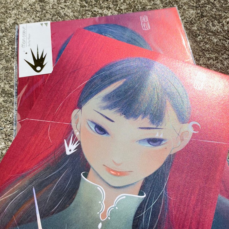 Mon Coeur - A4 打凸燙金複製畫 Huyu｜海報/掛畫/掛布人氣榜 - Pinkoi