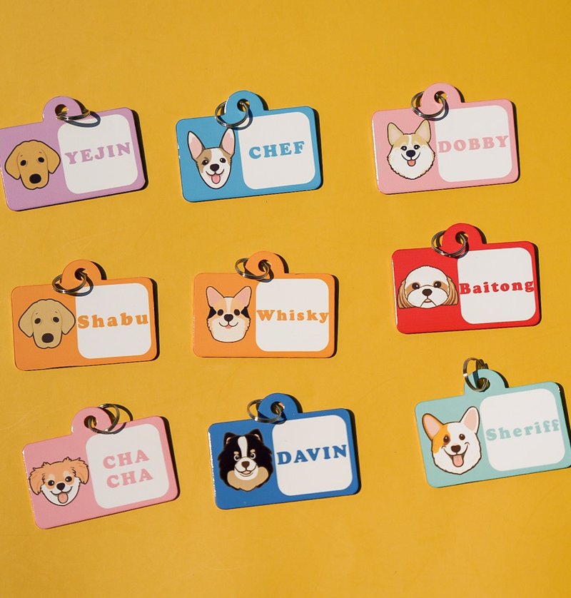 BUDDY TAG (Happy tag Collection) — customized pet tag happybuddy｜客製化寵物 ...