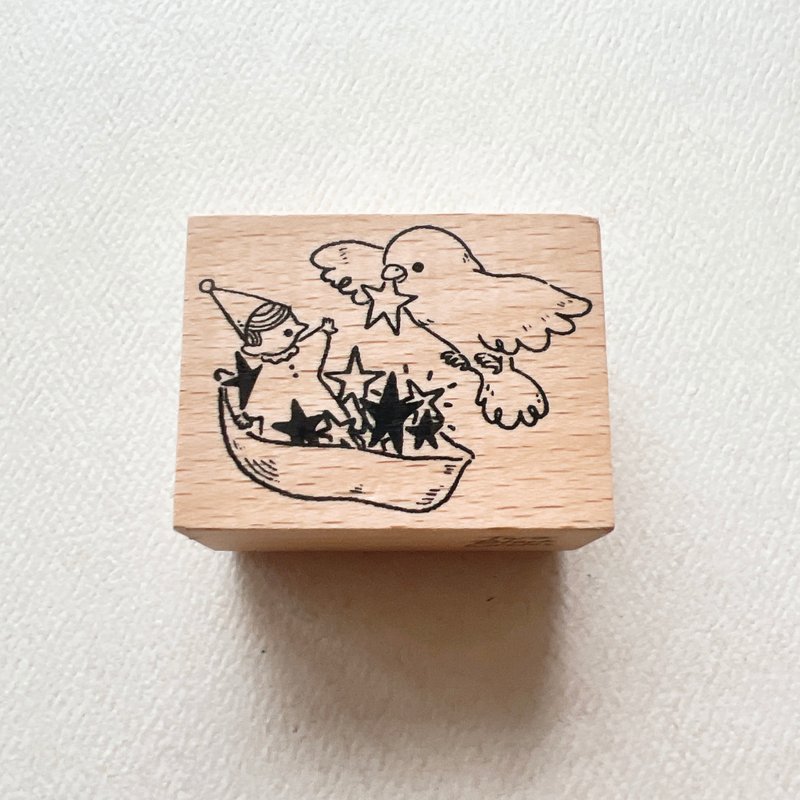 【Two Black Circles - 2022 印章系列 Vol. 1】為你摘星星 Two Black Circles｜印章/印台人氣榜 - Pinkoi