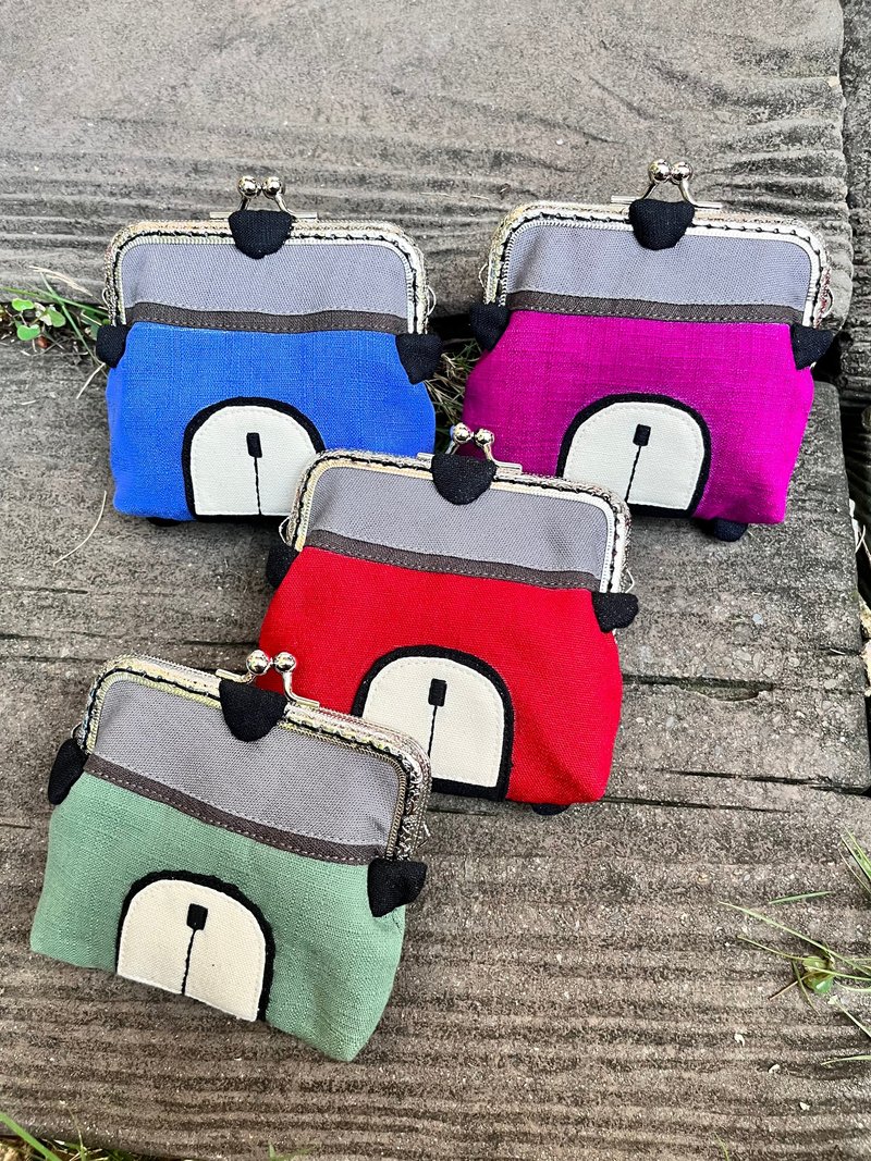 電鍋與飯糰口金雙包 樂布/sun手作雜貨｜皮夾/長短夾/錢包人氣榜 - Pinkoi