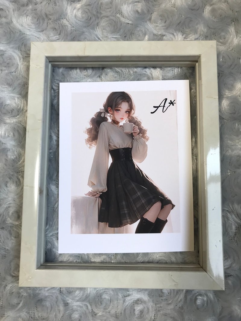 オリジナル人物ステッカー A142 ape shop｜貼紙人氣榜 - Pinkoi