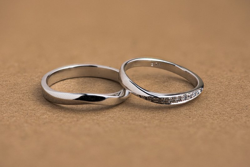 【情侶對戒】Balance 因你而平衡 • 純銀戒指厚鍍18K金 溫釲 WENSZU｜對戒人氣榜 - Pinkoi