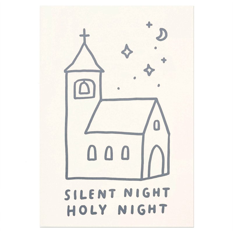 聖誕卡片 教堂 zero per zero 台灣代理｜卡片/明信片人氣榜 - Pinkoi