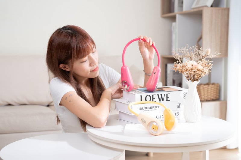 熊抱哥系列AI渦輪掛脖風扇 Jedi捷迪｜電風扇人氣榜 - Pinkoi