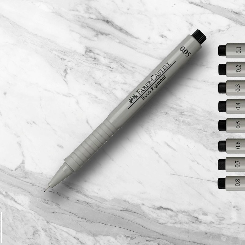 Faber-Castell 代針筆0. 05mm-0.8mm黑色(原廠正貨) 文聚｜其他人氣榜 - Pinkoi