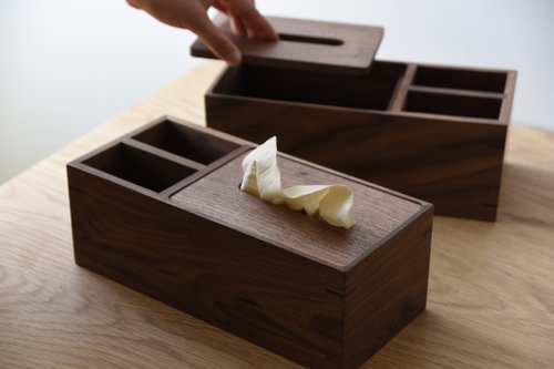 Multifunctional storage tissue box/small items storage North American ...
