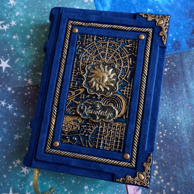 Handmade Vintage Blue Book for Notes VitaMint｜筆記本/手帳人氣榜 - Pinkoi