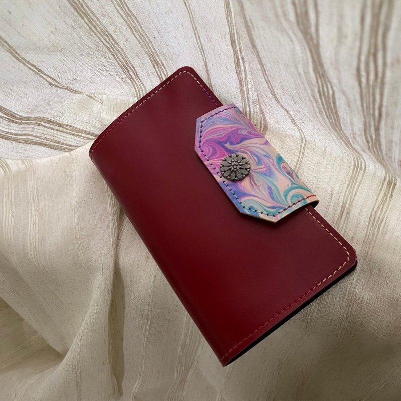 簡約。A6活頁。手帳 / 旅行 / 記事本 - 紅 Aster Handmade Leathercraft｜筆記本/手帳人氣榜 - Pinkoi