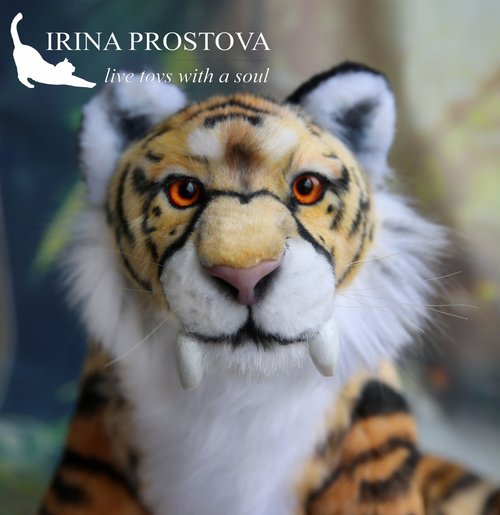 Primeval Sabertooth Tiger Toy