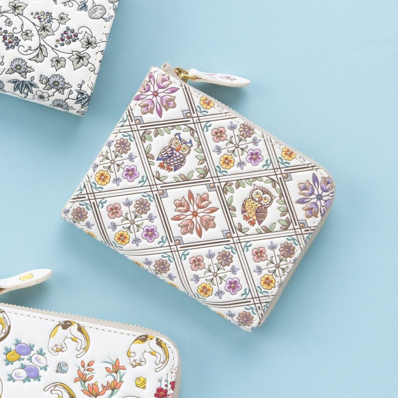 【淺草文庫】L型迷你錢包 貓頭鷹 FUN! JAPAN｜錢包/皮夾/長短夾人氣榜 - Pinkoi