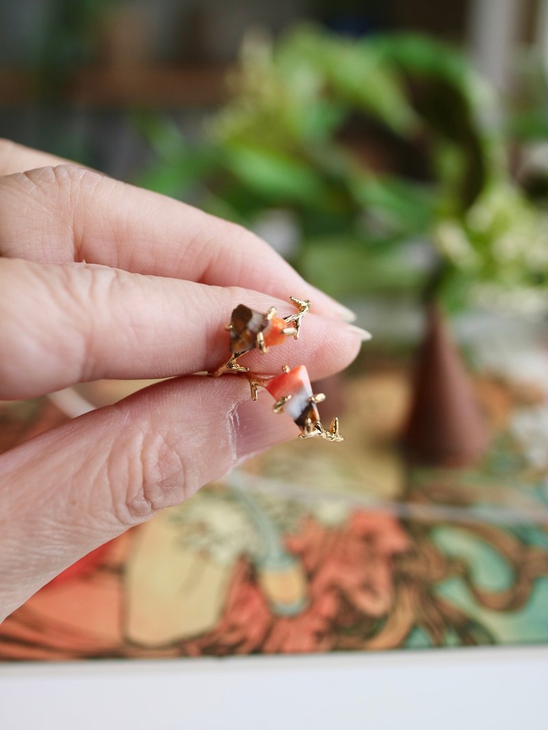 オイスターコッパーターコイズリング - ショップ Hachi リング・指輪 - Pinkoi