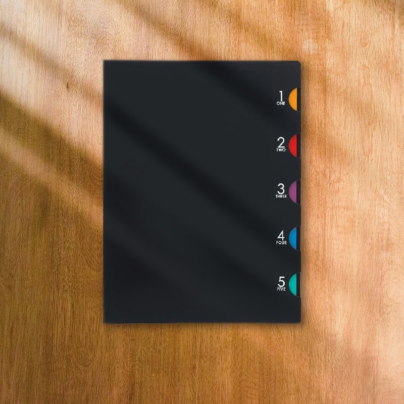 【Maruman】 5CHART 20孔夾A5/黑(原廠正貨) 文聚｜其他人氣榜 - Pinkoi