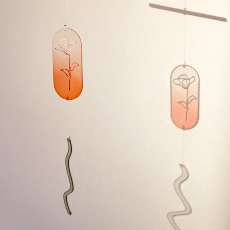 Rose gradation - acrylic sun mobile studio riposo｜其他人氣榜 - Pinkoi