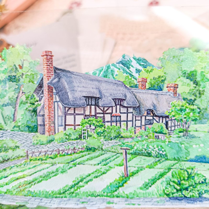 PS208_歐式鄉村_European Country/ 紙膠帶 Masking Tape 品川日 iiisun.ing｜紙膠帶/和紙/PET人氣榜 - Pinkoi