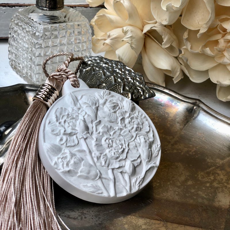 Carnation Minimalist Gypsum Diffusing Tablets (Diffusing Stone) Aroma ...