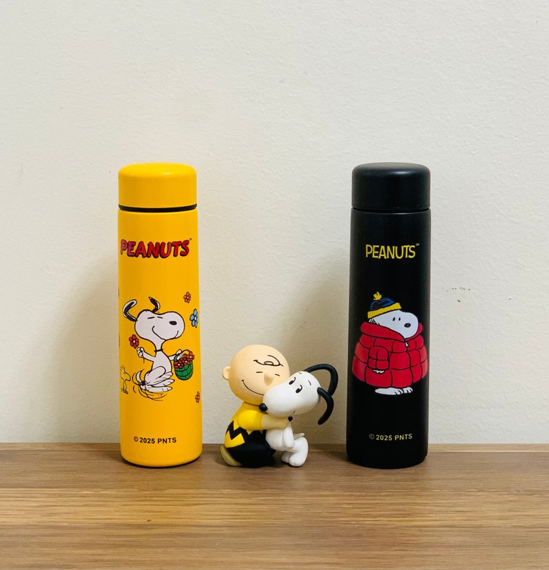 スヌーピー 260ml 真空保温ボトル PEANUTS公式ライセンス (2色展開) - ショップ Me Too! 保温・保冷ボトル - Pinkoi