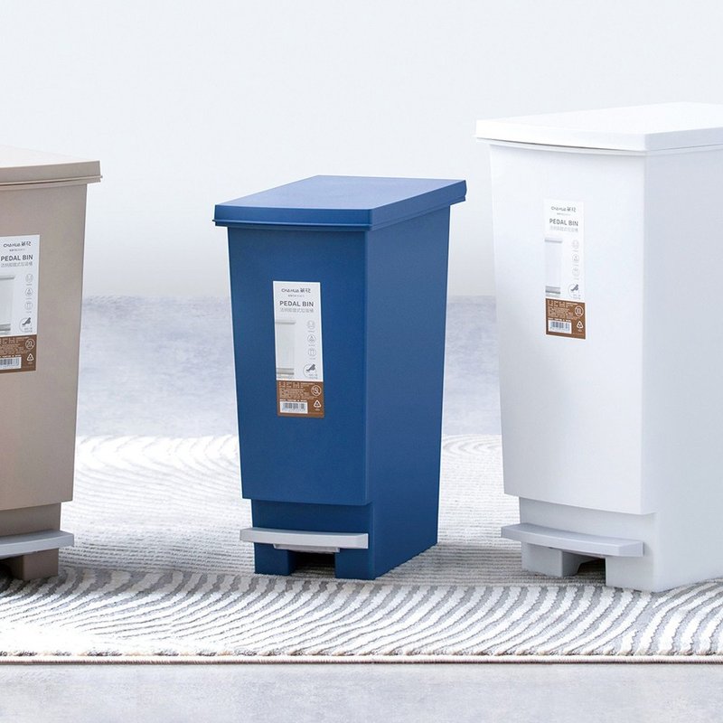 茶花CHAHUA 潔納腳踏式掀蓋垃圾桶-15L-多色可選 茶花CHAHUA｜垃圾桶人氣榜 - Pinkoi