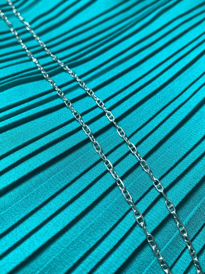 I Japanese chain I Italian imported sterling silver chain 40/45cm ...