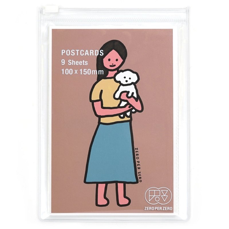 明信片套組 狗狗與我 zero per zero 台灣代理｜卡片/明信片人氣榜 - Pinkoi