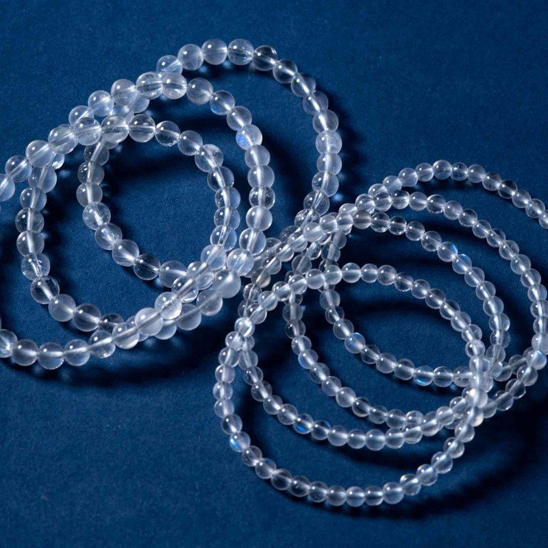 【微瑕疵福利品】月光石8mm 4mm 6mm手鍊 Pink Laboratory 粉紅製造｜手鍊/手環人氣榜 - Pinkoi