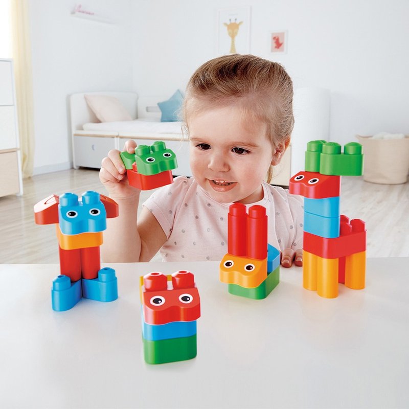 【創意積木】德國PolyM 動物王國積木組31件組 德國PolyM｜寶寶/兒童玩具/玩偶人氣榜 - Pinkoi