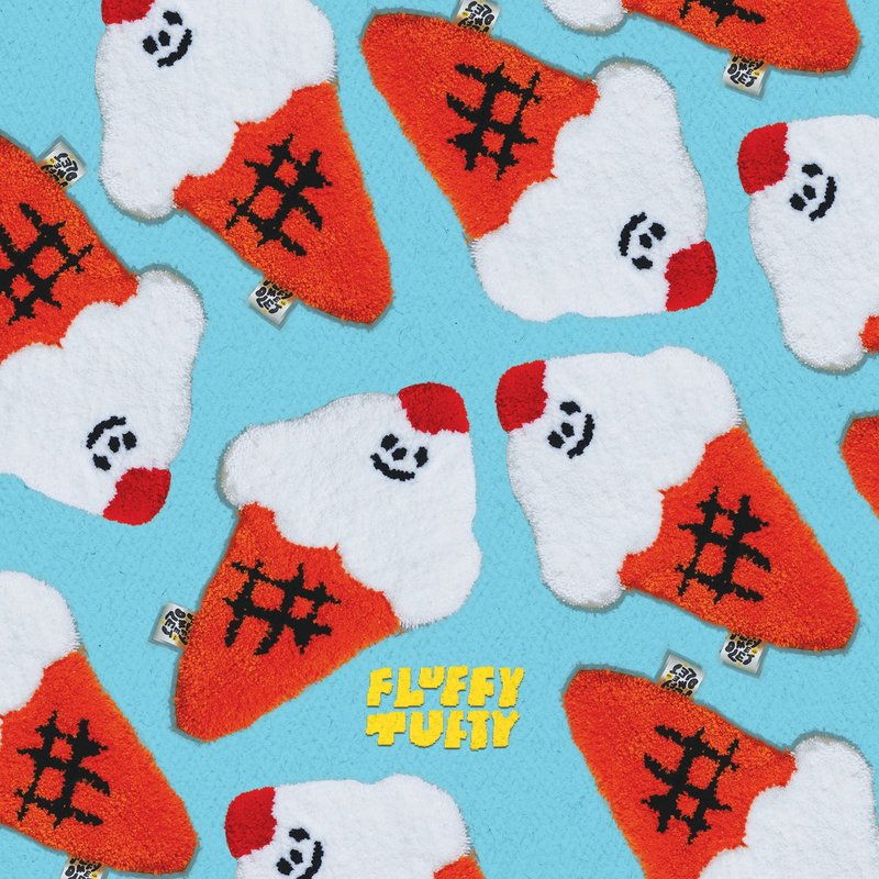 MADE TO ORDER - ICE CREAM FLUFFY TUFTY RUG Fluffy Omelet｜地墊/地毯人氣榜 - Pinkoi