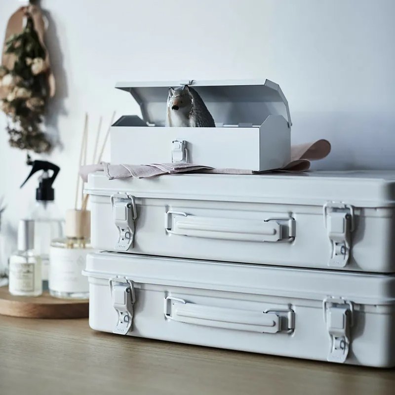 日本TOYO鋼製單層手提收納箱T-360 (5色) TOYO STEEL 工具箱 台灣總代理｜層架/置物架/置物籃人氣榜 - Pinkoi