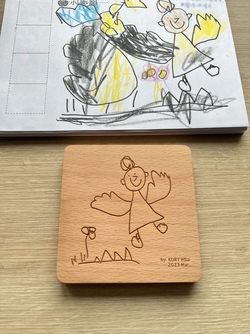 孩子塗鴉杯墊 JiKu 嘰咕｜杯墊人氣榜 - Pinkoi