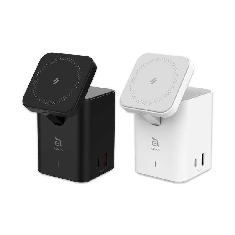 ADAM 亞果元素 Mag 4 GaN 30W 四合一電源供應器 ADAM elements 亞果元素｜無線充電盤/板/座人氣榜 - Pinkoi