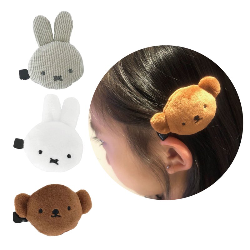 [MIFFYx Japan Shobido] Big head doll hairpin style hairpin - Shop Iam select shop Hair ...