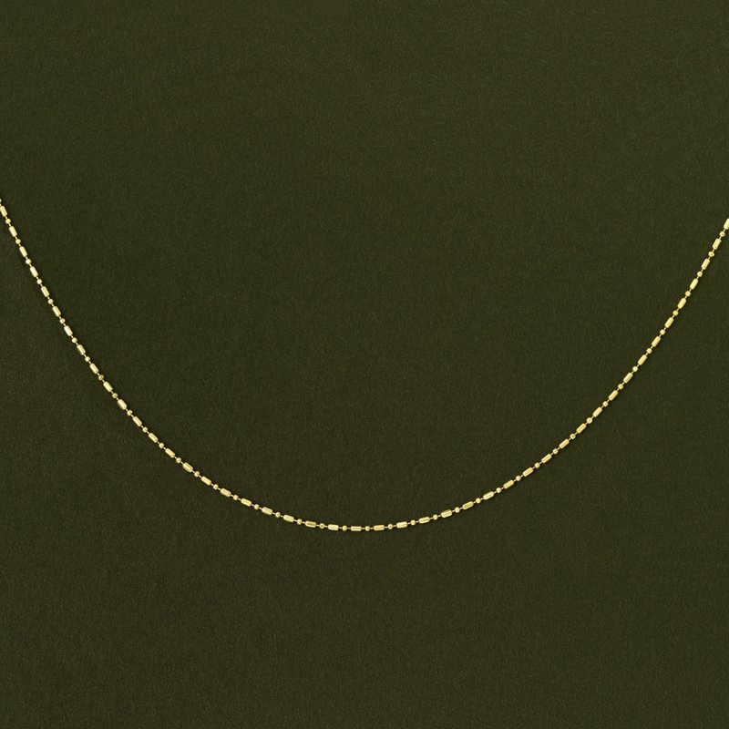 10K 黃金球鏈頸鍊 TAKE-UP Jewelry｜頸鏈人氣榜 - Pinkoi