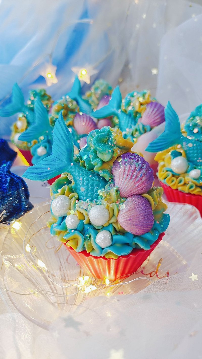 美人魚蛋糕造型 珍珠公主手工皂 皂一皂 Alpha Soap｜肥皂/手工皂人氣榜 - Pinkoi