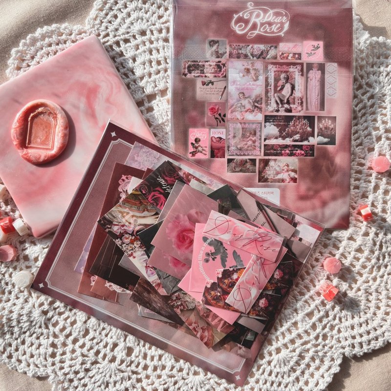 Dear.Rose 貼紙包 디어로즈 스티커팩 Project Chill｜貼紙人氣榜 - Pinkoi