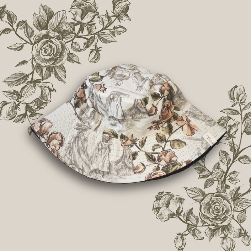 The Milkmaid Bucket Hat Reversible - 設計館 Tales and Wonders 帽子 - Pinkoi